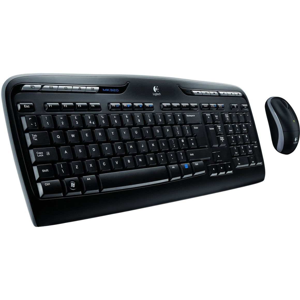 Microsoft Wireless Desktop 3000 Keyboard and Mouse USB Wireless RF Key ...